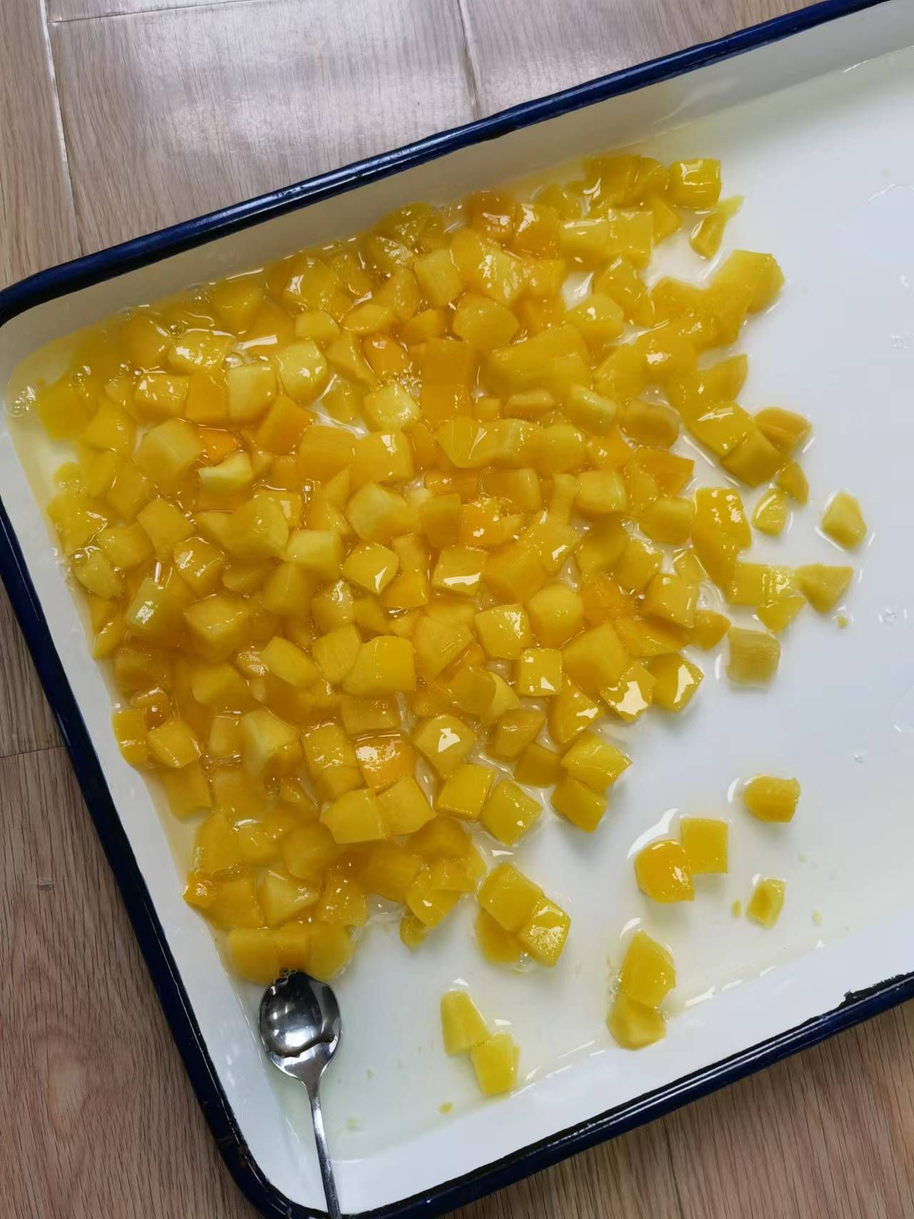Buy Canned Yellow Peach Dices from KANGHUI FOOD CO.LTD, China ...