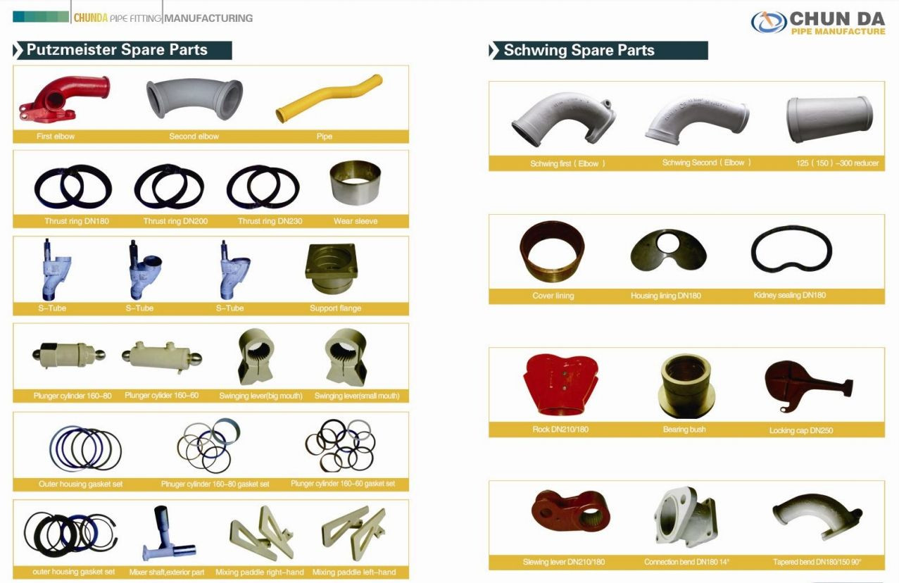 Buy Concrete Pump Delivery Elbows from Hebei Chunda Pipefittings ...