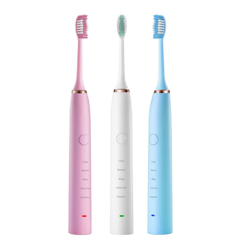 Buy Electric Toothbrush Waterproof High Frequency Induction Sonic ...
