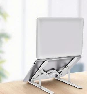 Buy Plastic Laptop Stand Lightweight Adjustable Laptop Stand Portable ...