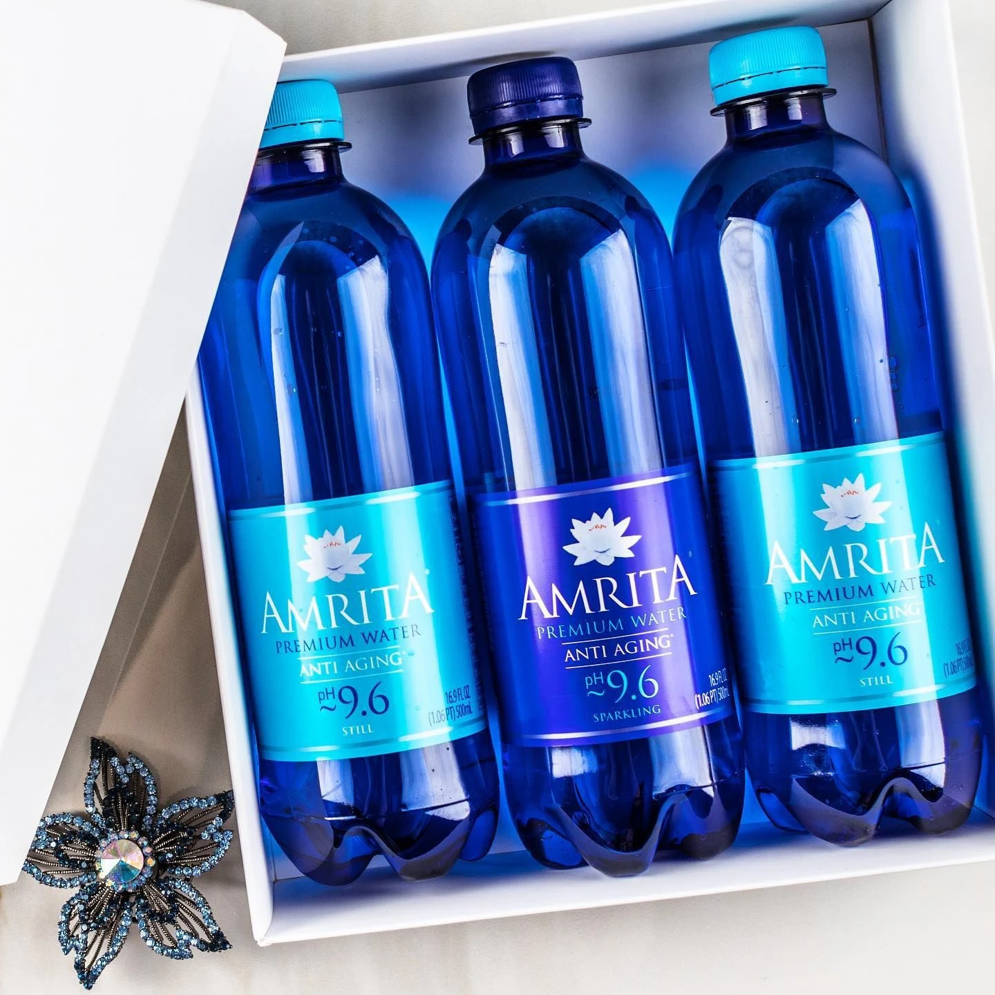 Buy Amrita Alkaline Anti-aging Mineral Water 500ml Still Sparkling Ph9 ...