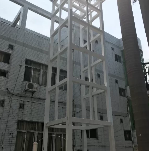 Buy Metal Structure Elevator Shaft Prefab Steel Frame Construction from ...