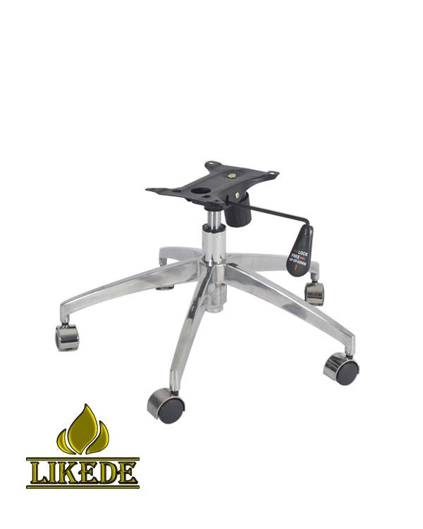 Buy Metal Five-legged Office Computer Chair Base Chrome Iron Steel ...