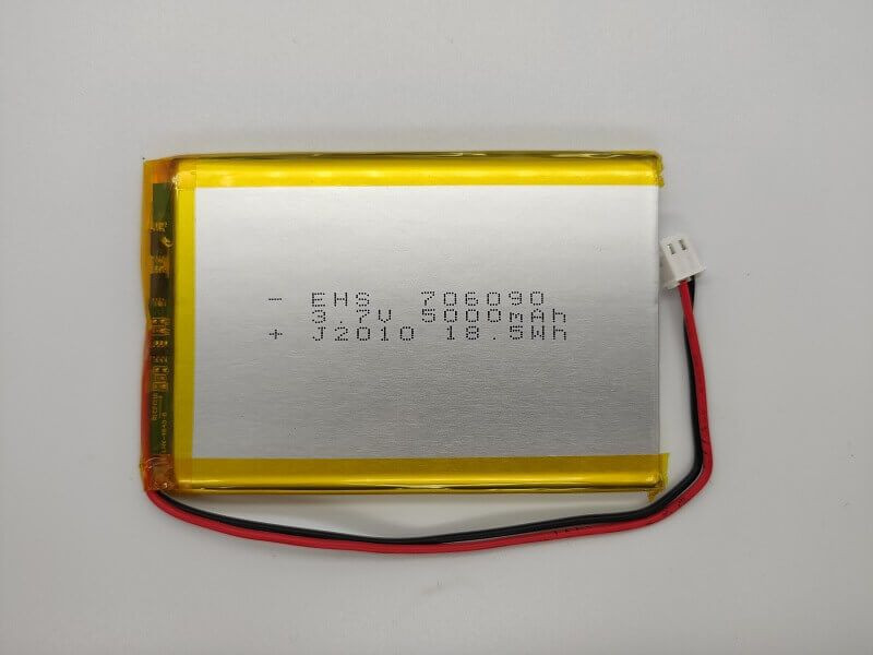 Buy Large Capacity 5000mah Lithium Ion Battery, 3.7v Rechargeable Li ...