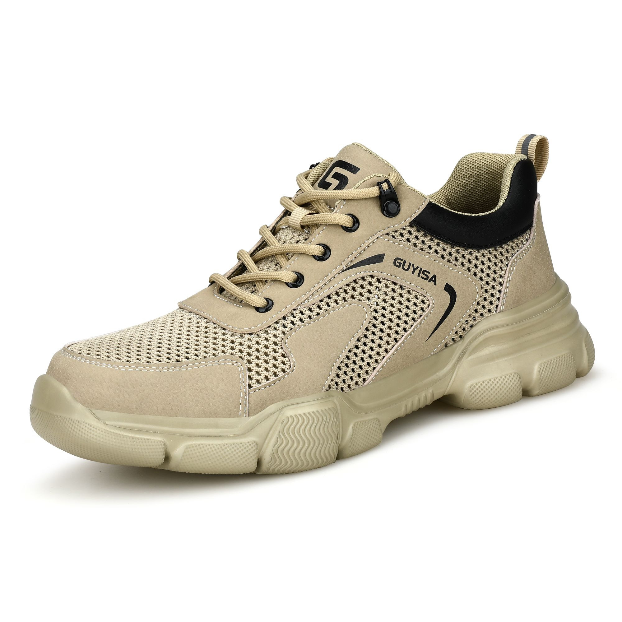 Buy Guyisa Ergonomic Safety Shoes Slip Resistant Comfortable All Day ...
