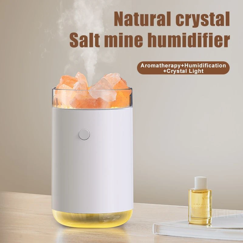 Buy Crystal Salt Stone Humidifier Air Dehumidifier Essential Oil ...