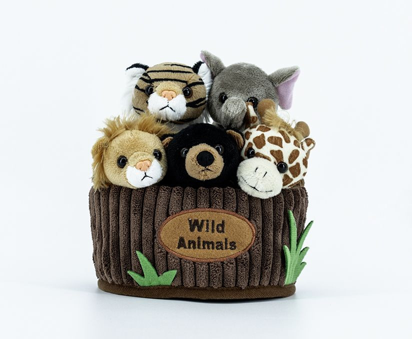 Buy Wild Animal Basket(gdx23053-2) from Wendeng Huakai Toys Co.,Ltd ...