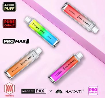 Buy The Crystal 4000 Puff Pro Max Disposable Vape Original from ...