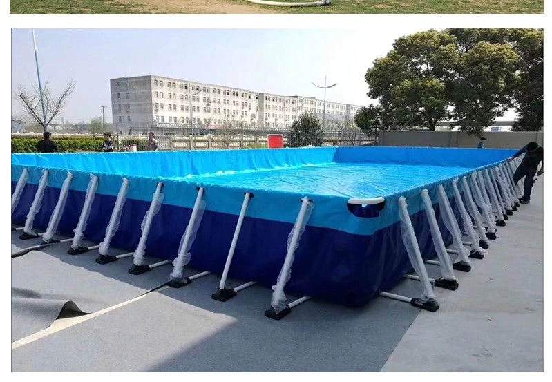 Buy Metal Frame Above Ground Family Outdoor Swimming Pool from Shandong ...