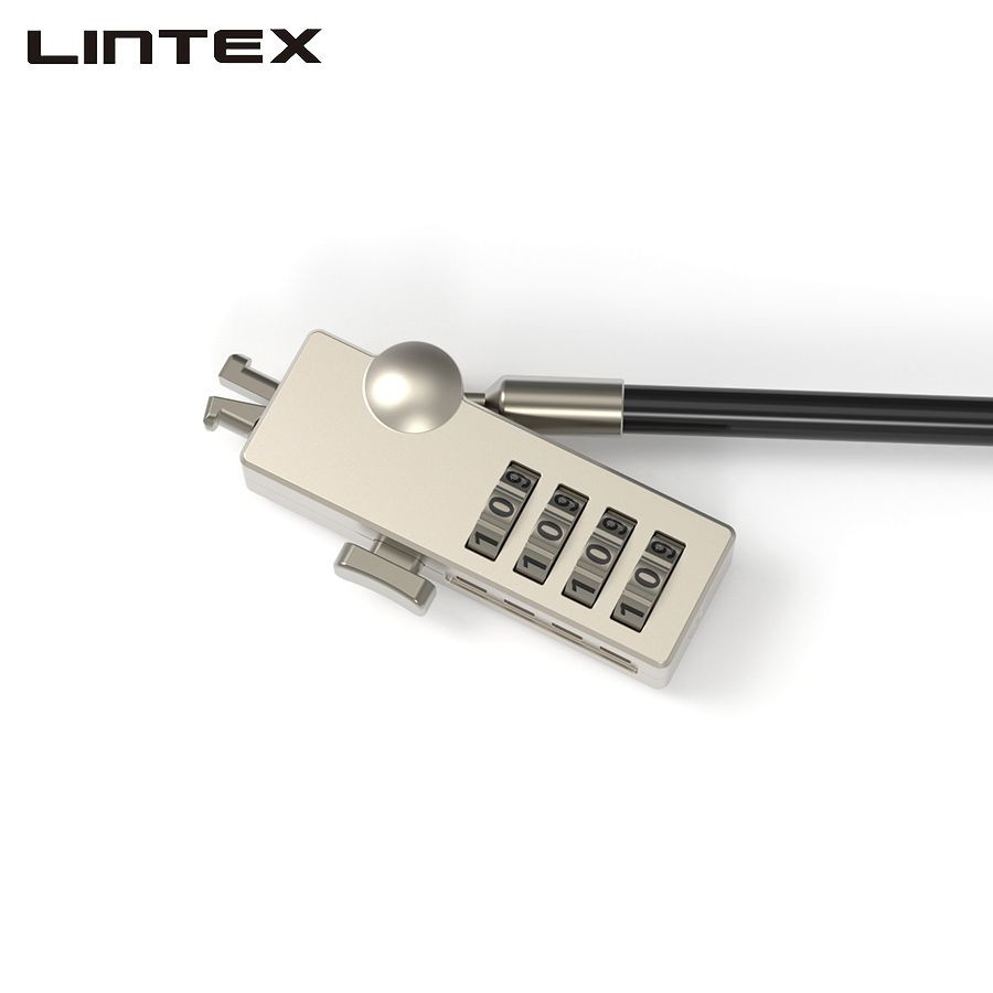 Buy 4-digit Noble Security Combination Computer Laptop Lock With Push ...