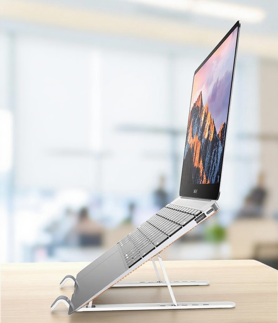 Buy Plastic Laptop Stand Lightweight Adjustable Laptop Stand Portable ...