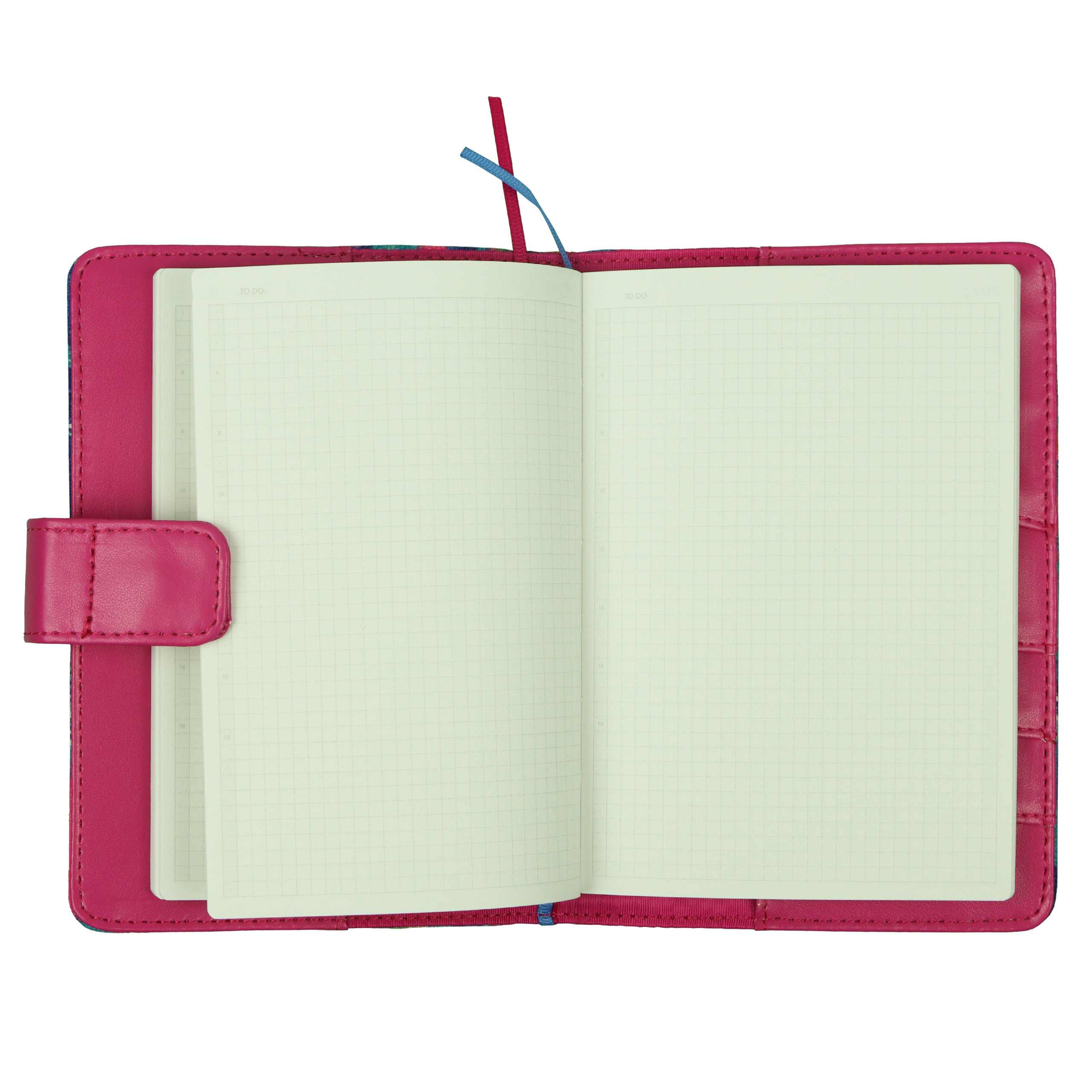 Buy 2021 Full Painting Mini Pu Leather Notebooks Traveller Pocket Flip ...