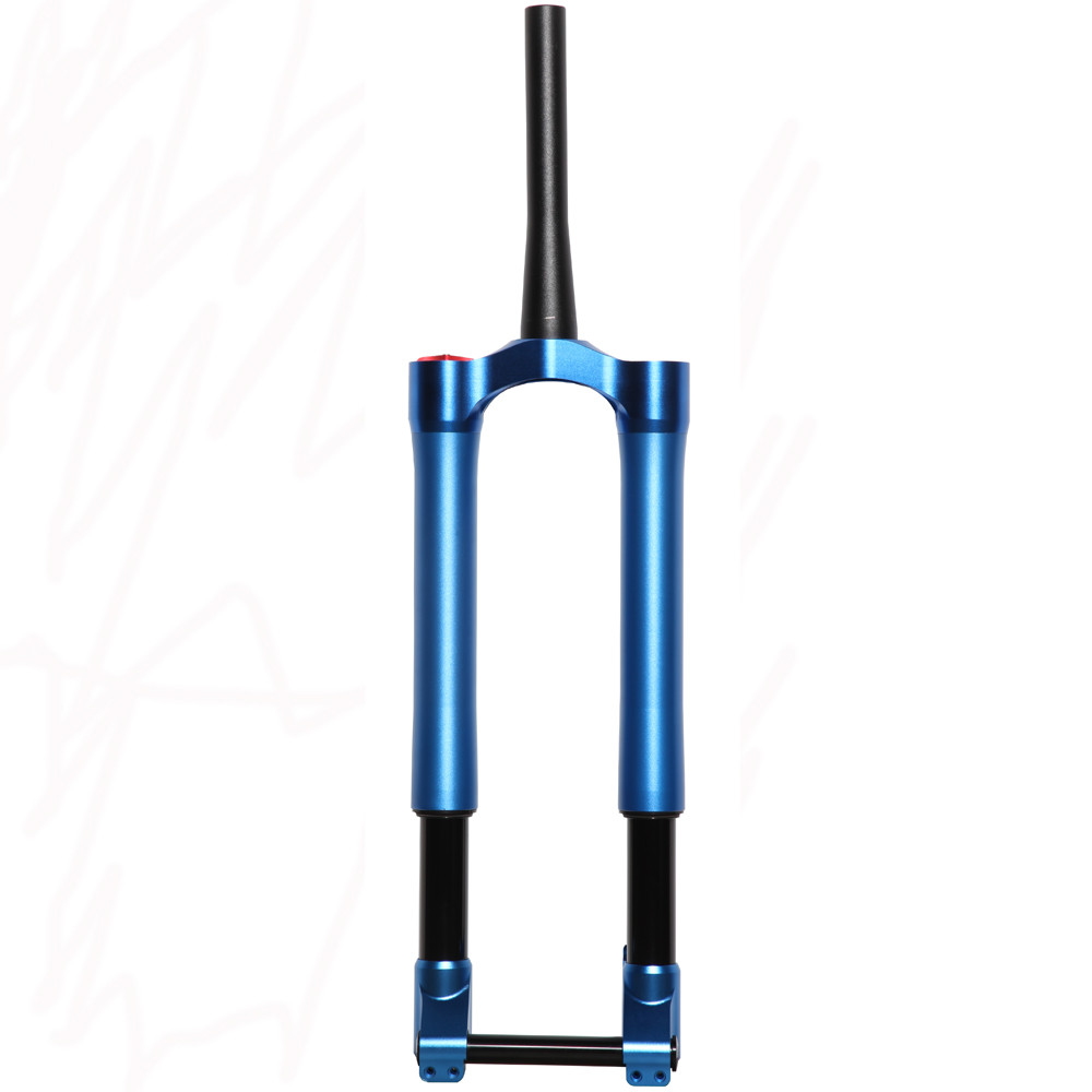 Buy 26 Blue Black Inverted Air Damping Fork Magnesium-alloy Mtb Fork ...