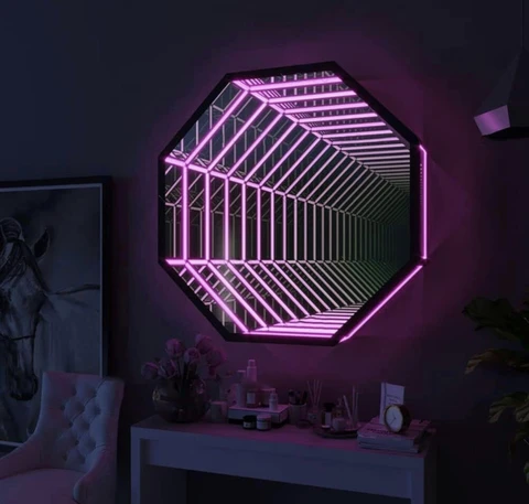 Buy 3d Infinity Mirror Custom Led Sign Neon Light Sign Infinity Led ...
