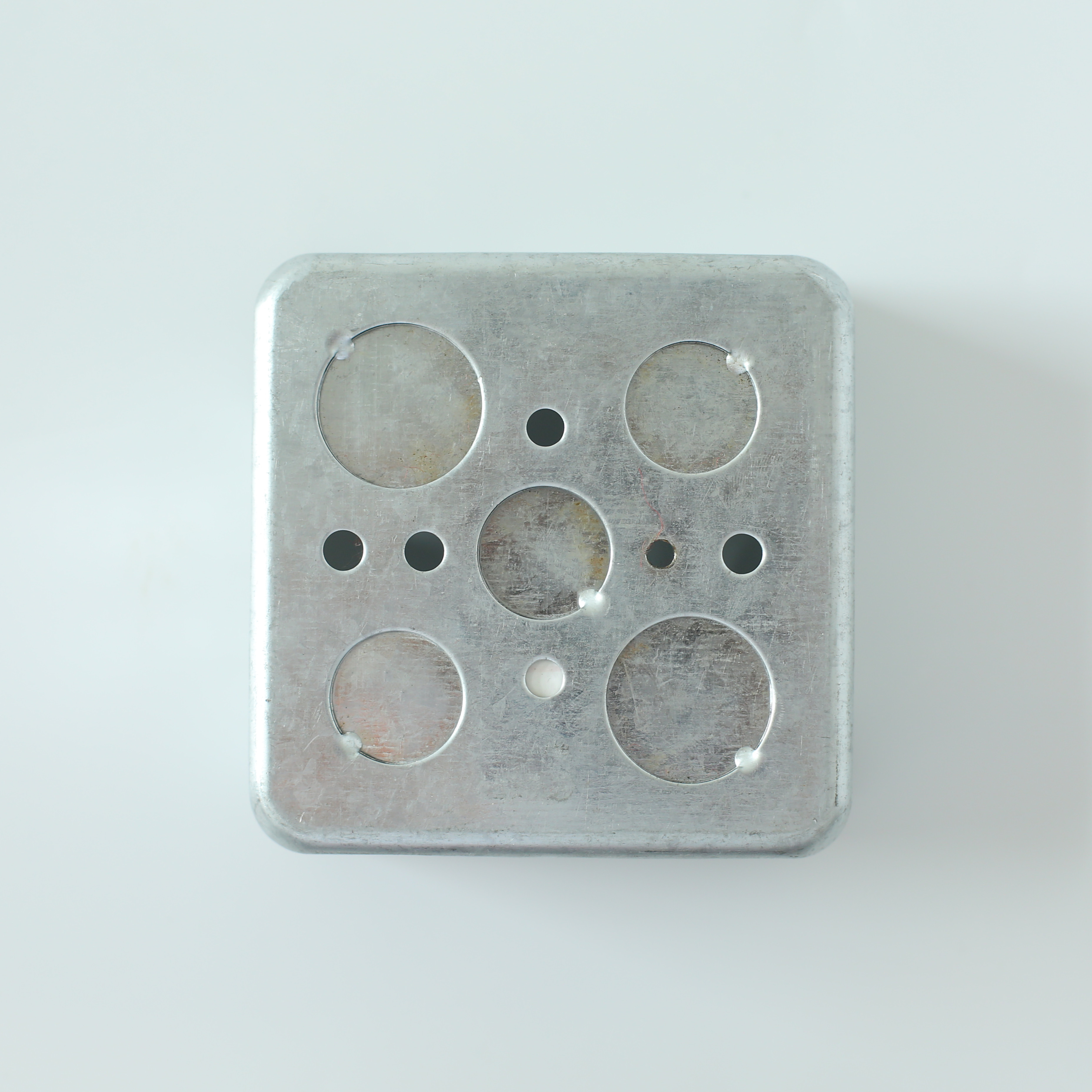 Buy 4 Inch Pre-galvanized Square Electrical Metal Switch Box 52161with1 ...