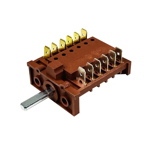 Buy 7 Position Rotary Switch Oven Rotary Selector Switch T150 16a ...