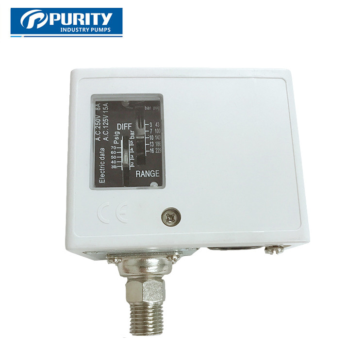 Buy Adjustable Pressure Switch Single And Dual Pressure Control 1-30bar ...