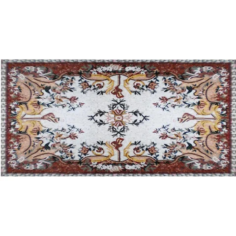 Buy Advanced Natural Stone Spray Marble Mosaic Medal Parquet Kitchen ...