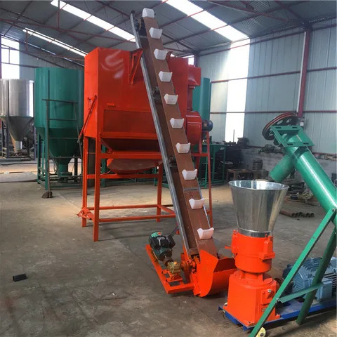 Buy Animal Poultry Cattle Chicken Fish Feed Pellet Making Machine ...