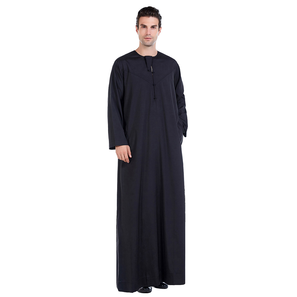 Buy Arabic Islamic Clothing Jubba Men Muslim Thobe Robes Muslimah Dress ...