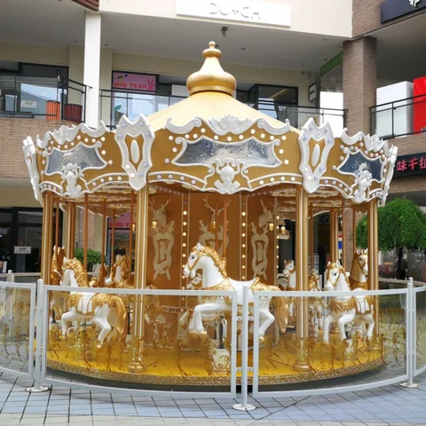 Buy Automatic Carousel,park Carousel,electric Merry Go Round,adult ...