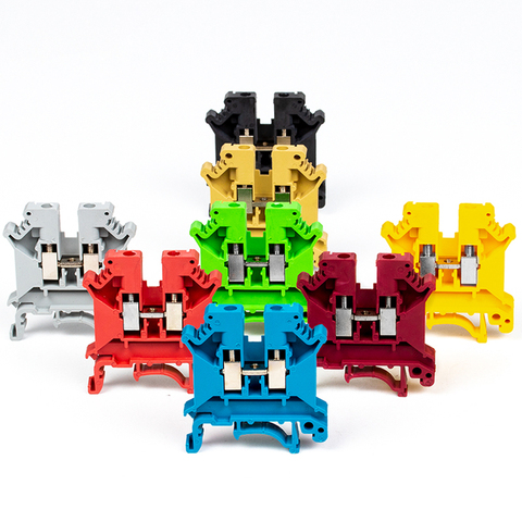 Buy Chfrpu Manufacturer Uk Series Screw Din Rail Terminal Block Wire ...