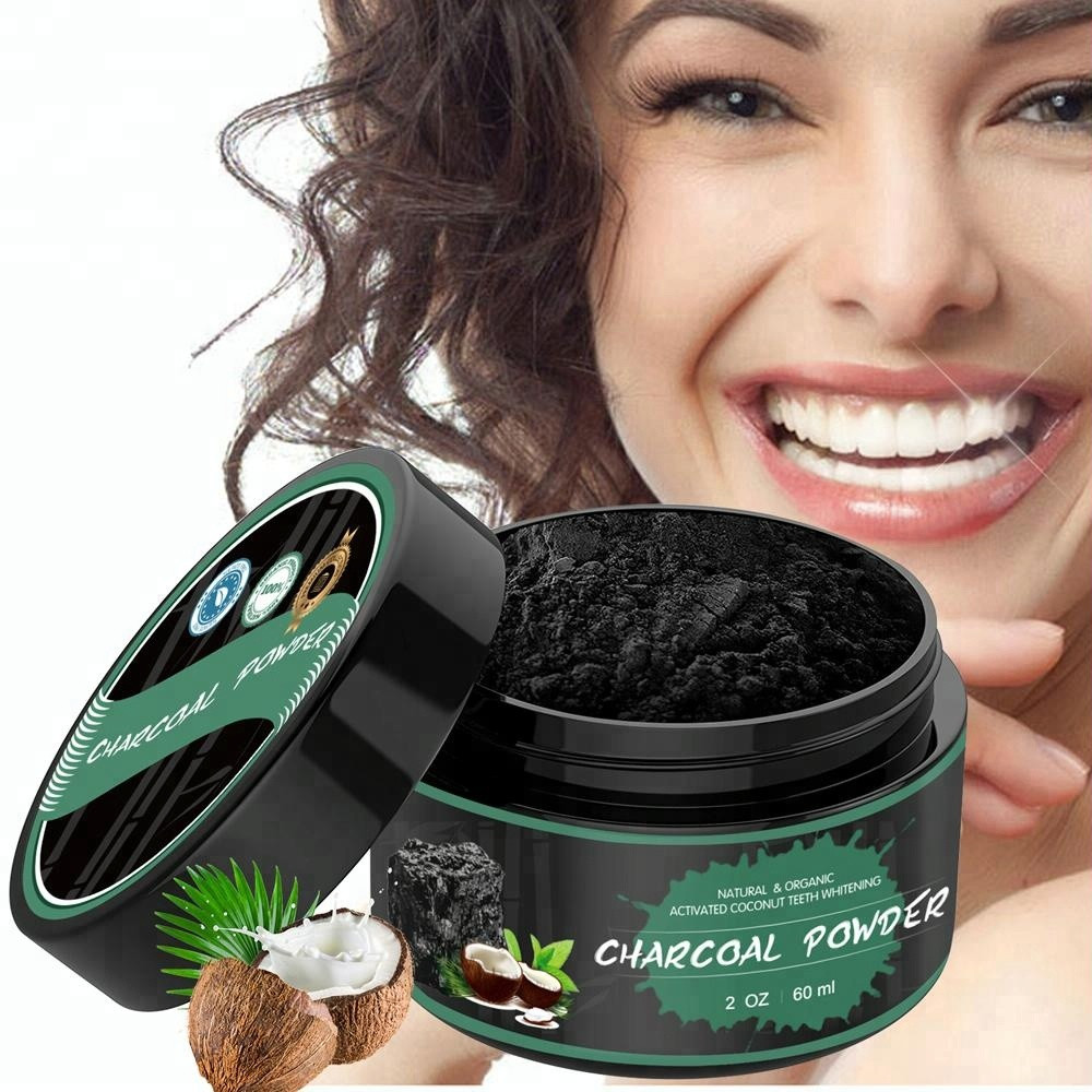 Buy Coconut Shell Charcoal Tooth Powder Black Bamboo Activated Charcoal ...