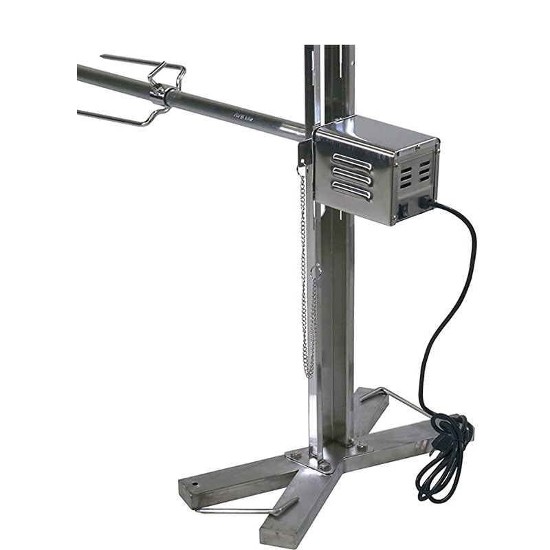 Buy Commercial Outdoor Stand Electric Bbq Rotisserie Grill Stainless ...
