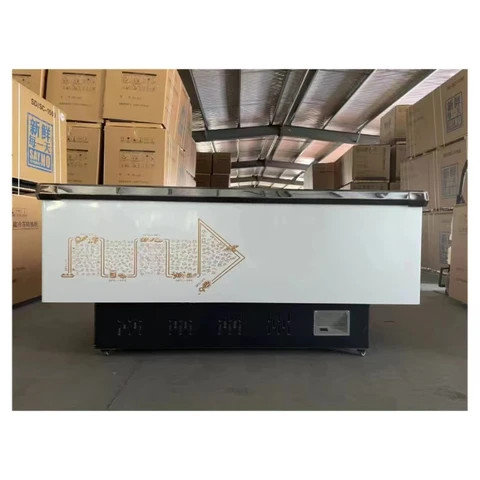 Buy Commercial Single-temperature Island Horizontal Freezers Deep Chest ...