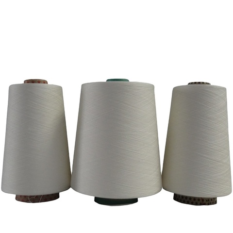 Buy 100% Cotton 32s Combed Compact Spin Knitting Raw White Cotton Yarn ...