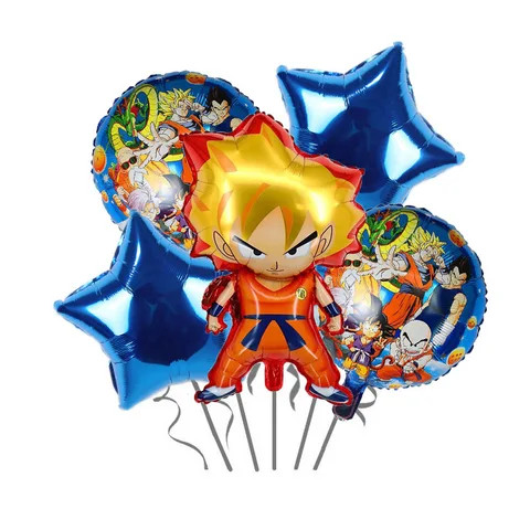 Buy Custom 5pcs Cartoon Character Foil Balloon Set Animation Helium ...