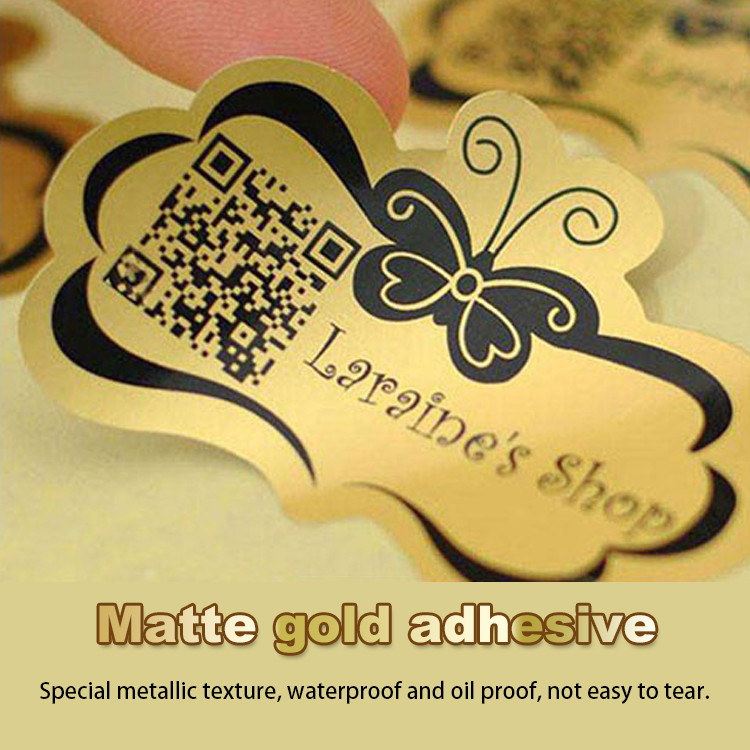 Buy Customized Product Gold Foil Silver Platinum Hot Stamping Sticker ...