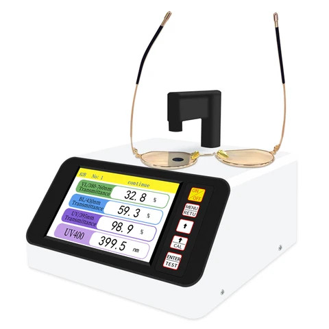 Buy Dr82b Blue Purple Light Transmittance Tester Glass Lens Display ...