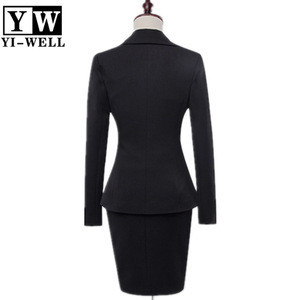 Buy Factory Female Office Formal Set Women Professinal Bank Uniform ...