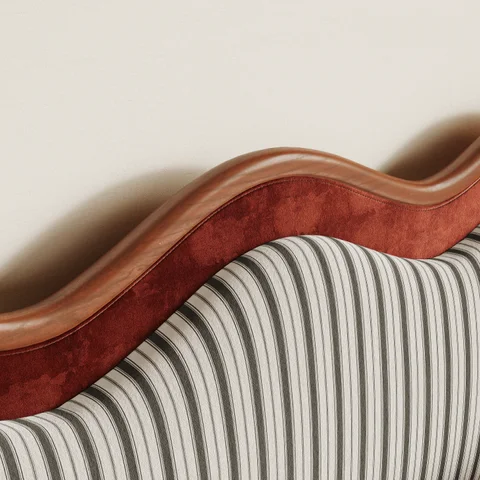 Buy Factory Whole Sale Bedroom Furniture Fabric Backrest Carbonized ...