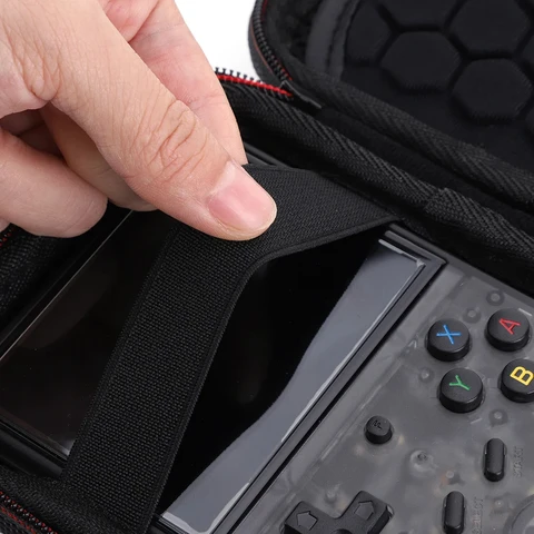 Buy Handheld Game Console Case Bag Carrying Cover For Rg35xx Rg353v ...