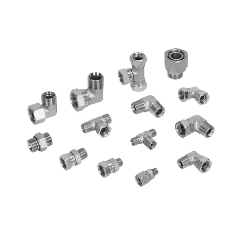 Buy Hydraulic Quick Connection Pipe Fitting Hydraulic Elbow Tee ...