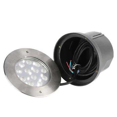 Buy Ip68 316 Stainless Steel 24v 12w Rgb Recessed Led Swimming Pool Light Inground Underground ...