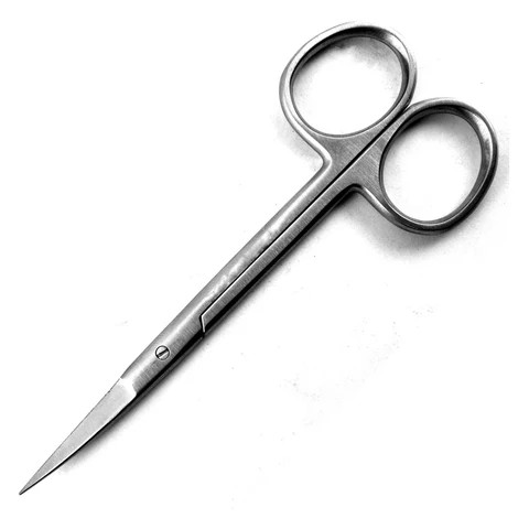 Buy Iris Scissors Curved Micro Serrated Surgical Scissors Medical Tip ...
