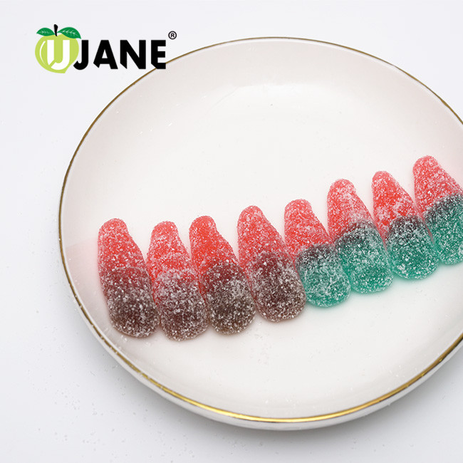 Buy Lifelike Cola Shaped Gummy Candies With Sugar Soft Candy from ...