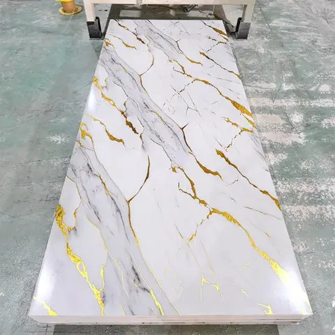 Buy Light Weight Customized Pattern Wall Decorative Board Plastic 1220 ...