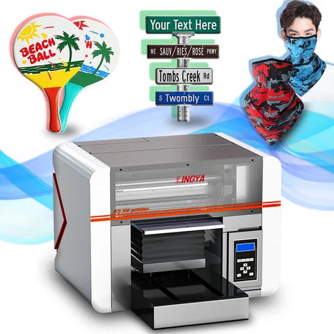 Buy Lingyaa3 Uvwith Varnish Printer Uv Dtfprinter With Free Riip Software,phone Case ...