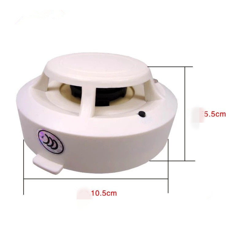 Buy Manual Fire Wired Smoke Detector Sensor Photoelectric Strobe Siren ...