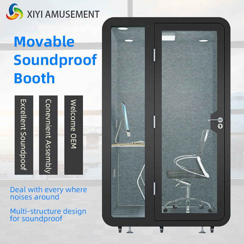 Buy Movable Sound Acoustic Pod Soundproof Booth For Education Live ...
