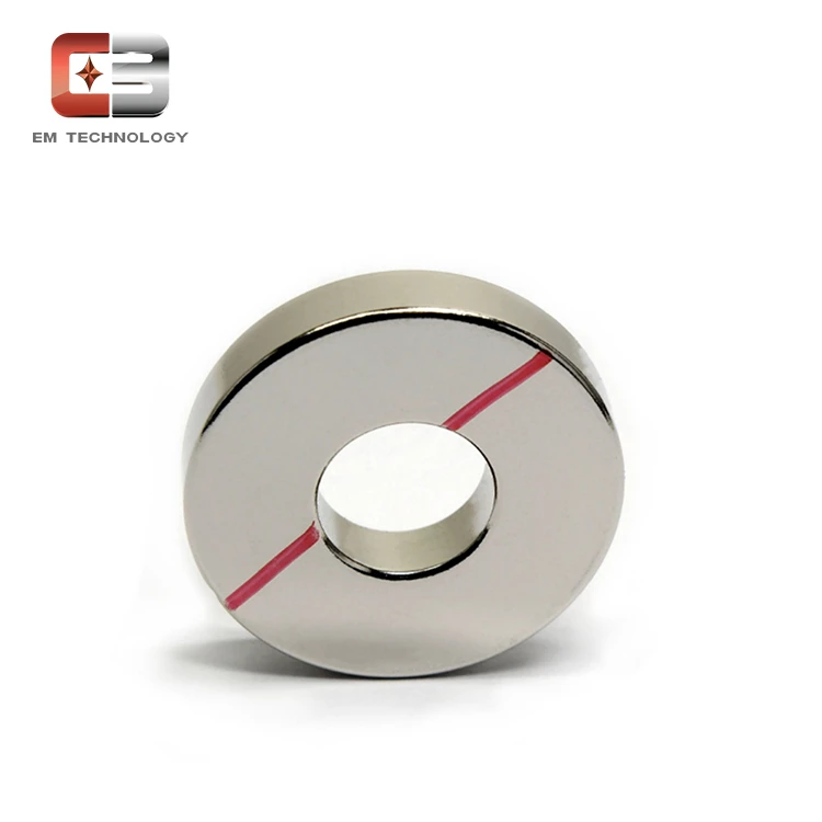 Buy Neodymium Nickel-coating Ring Magnets Super Strong Rare Earth ...