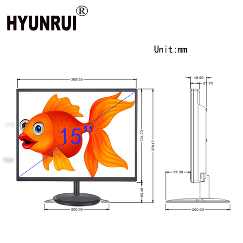 Buy Oem Led Hd Cheap 15inch Monitor Ips Led Desktop Pc Screen Lcd ...