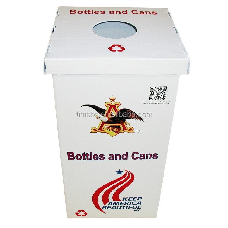 Buy Outdoor/industrial Foldable Pp Plastic Waste Bin/dustbin/trash Bin ...