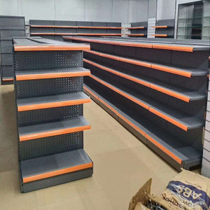 Buy Provision Store Room Gondola Rack 2 Side 1 Pcs For Supermarket And ...