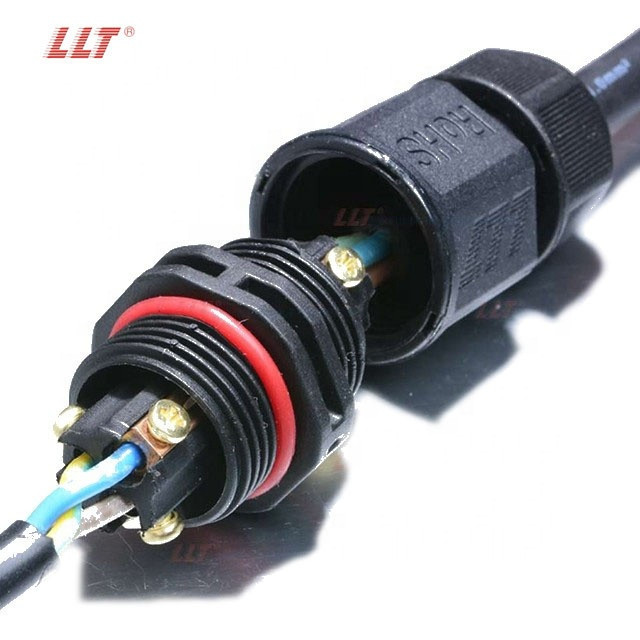 Buy Screw Fixing Cable Joiner Ip68 Waterproof Power Connector from ...