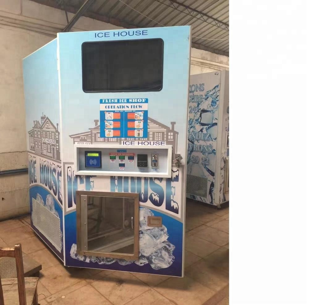 Buy Self-service Ice Vending Machine /ice Vending Machine With Auto ...